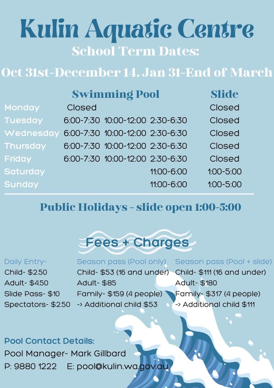 Kulin Aquatic Centre and Waterslide » Visit Kulin